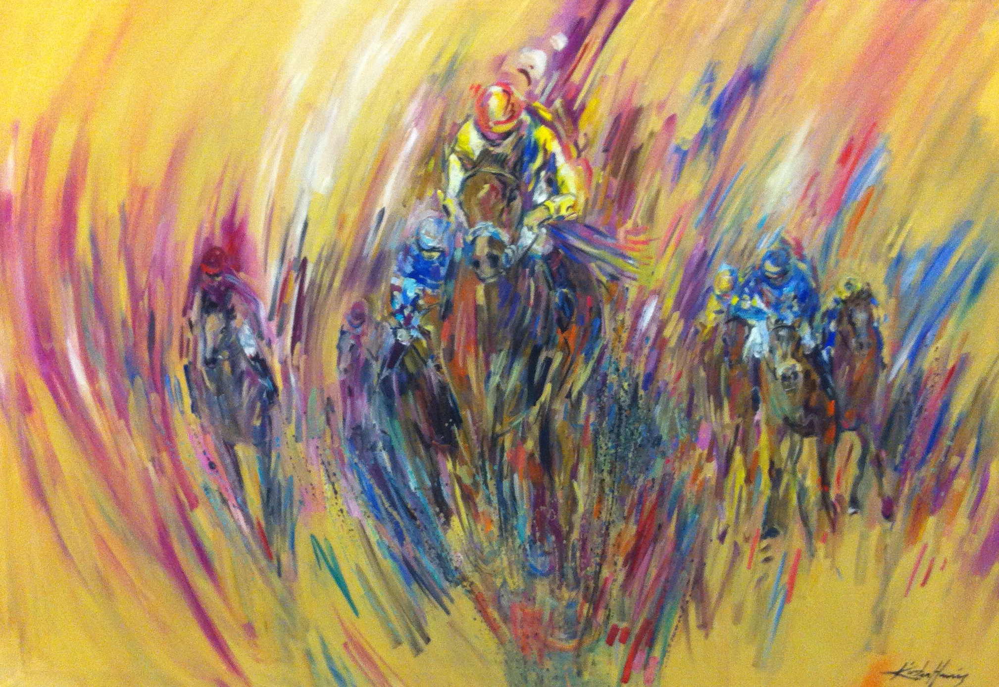 How to Create Movement in Paintings – kirsten harris art