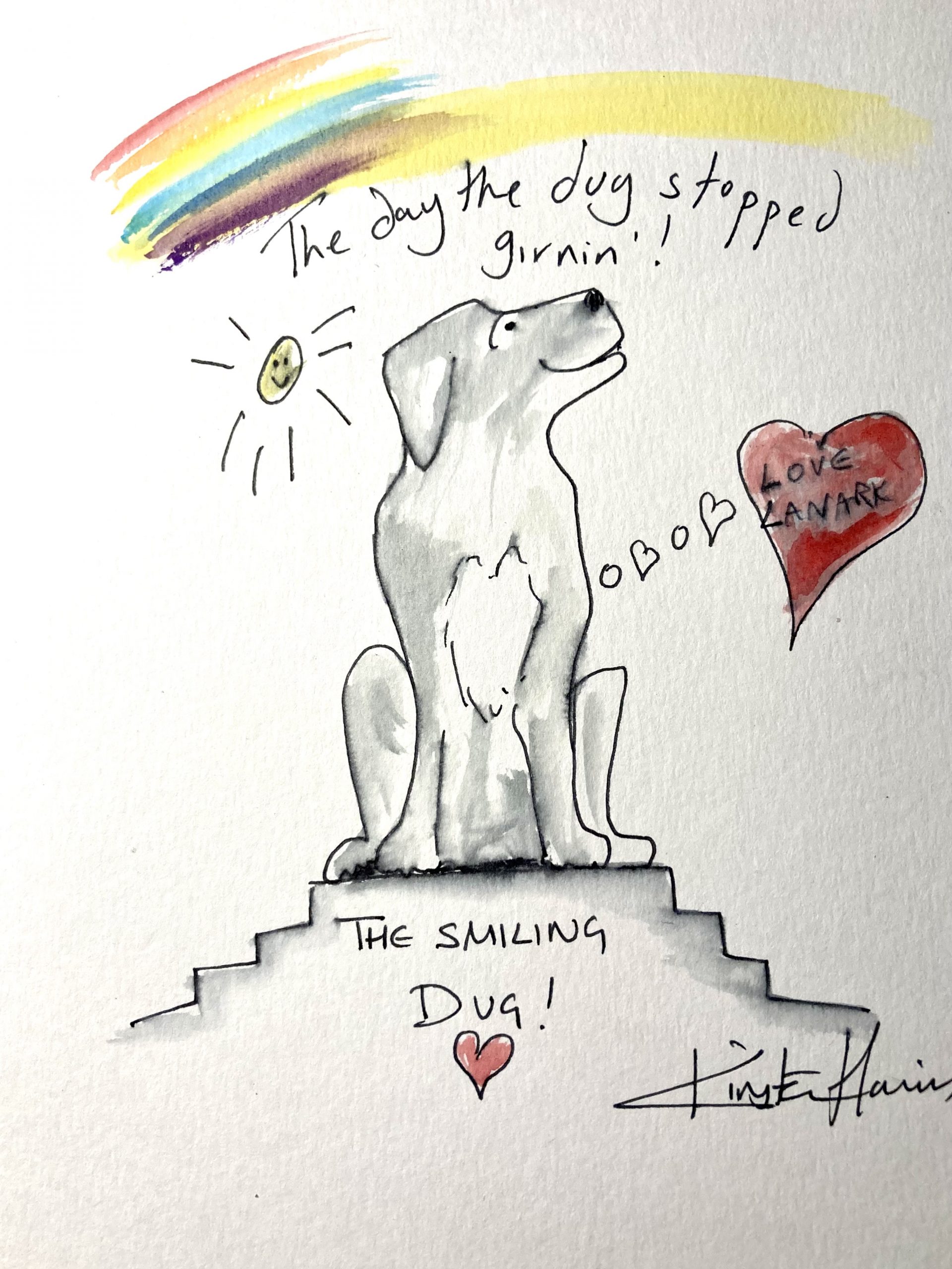 The Smiling Dug! – kirsten harris art